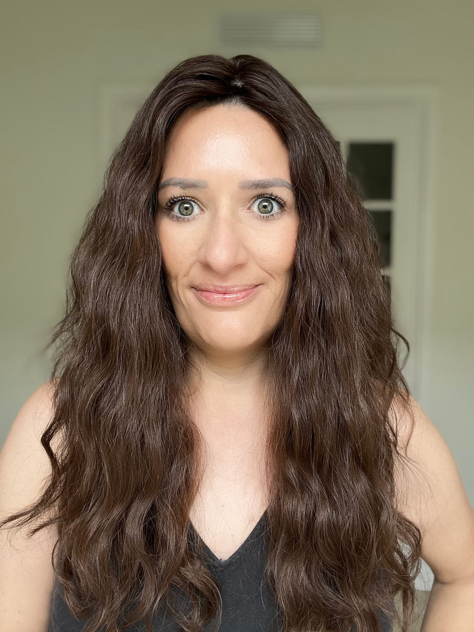 Curly Wavy Hair Topper - Lace Topper | Wave Hair Collection