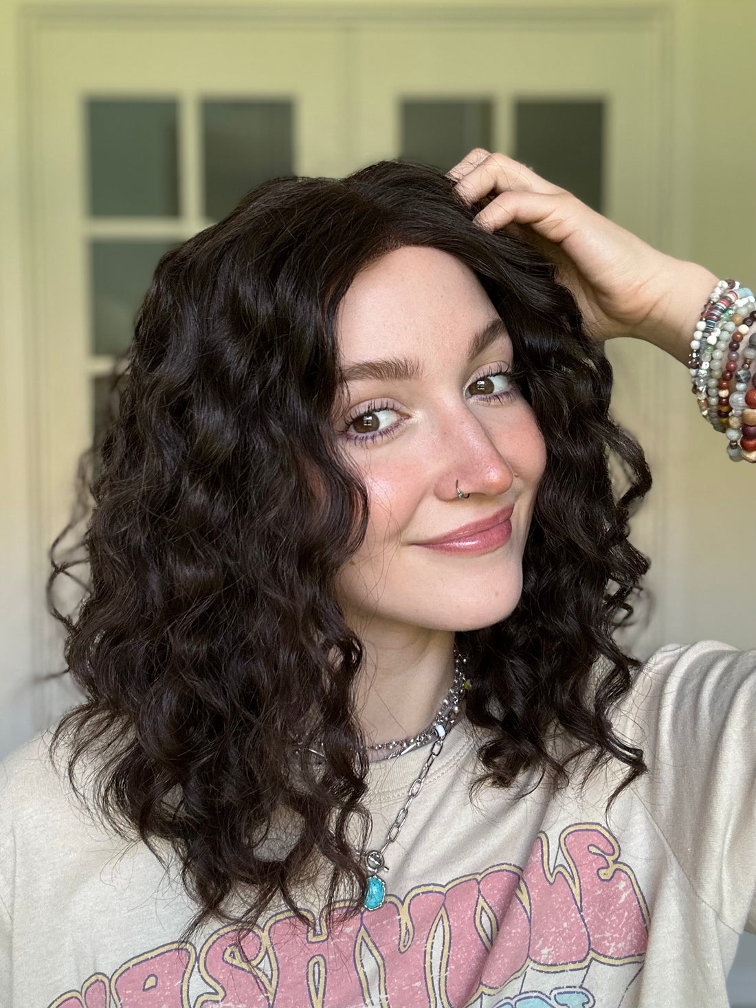 Curly Wavy Hair Topper - Lace Topper | Wave Hair Collection