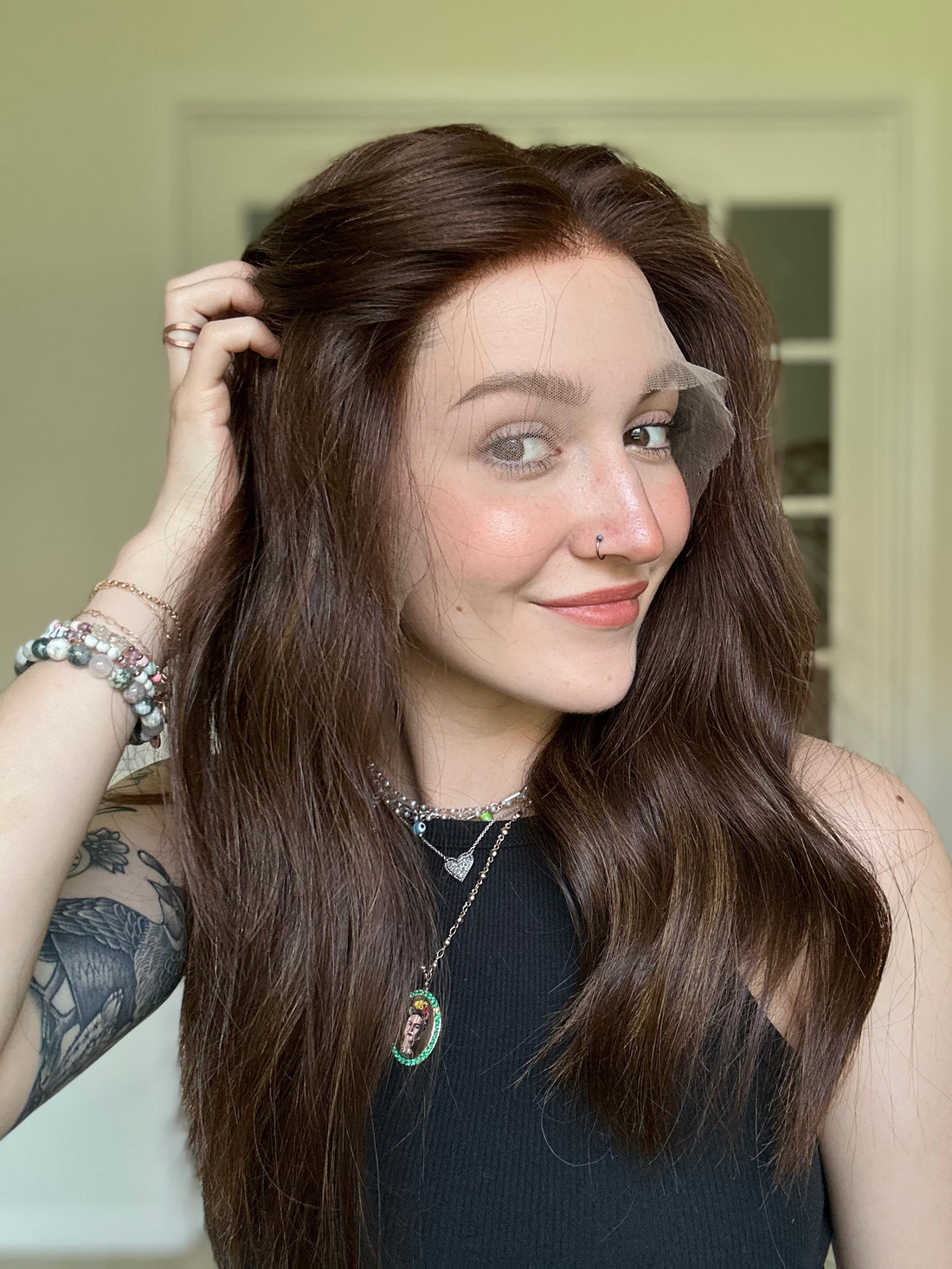 Customized & Realistic Lace Top Wig | Wave Hair Collection